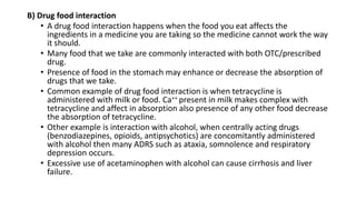 Drug interactions | PPTX