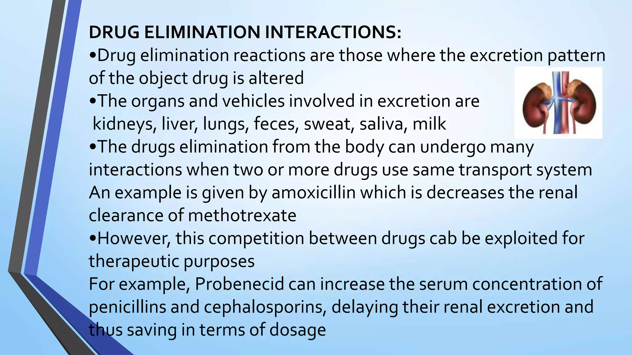 Pharmacokinetic Drug Interactions | PPTX