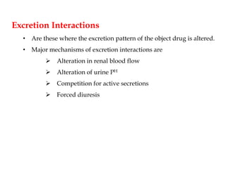Drug Interactions | PPTX
