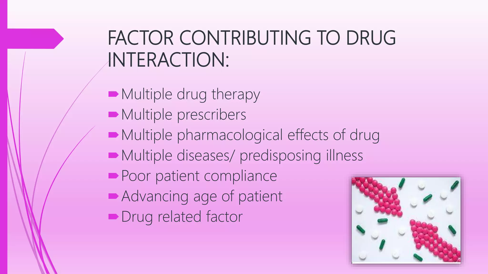 Drug interactions | PPTX