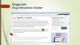 Drug interactions | PPT