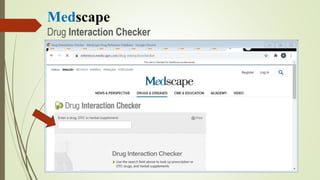 Drug interactions | PPT