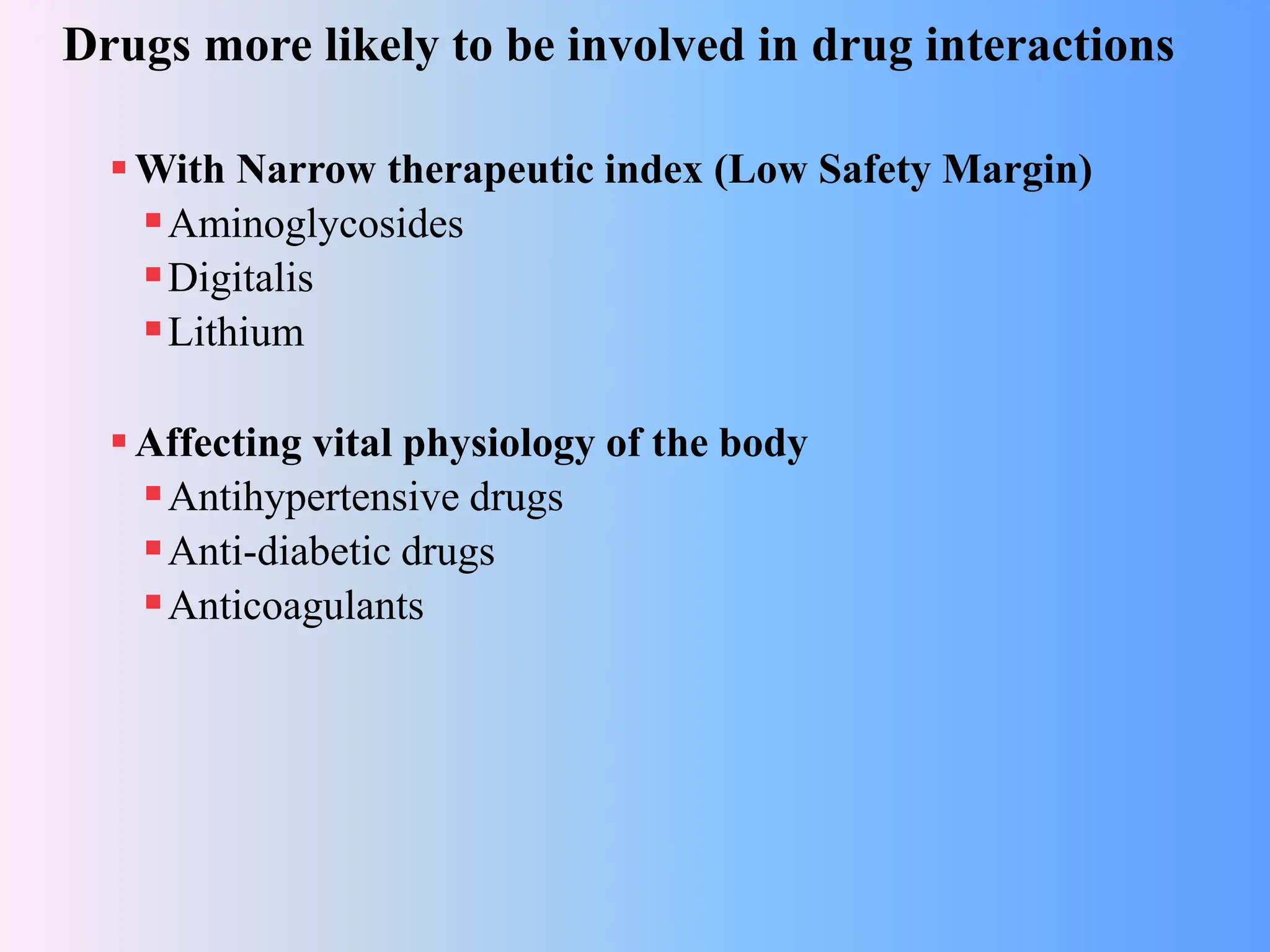 Drug Interactions.ppt hospital and clinical pharamcy | PPT