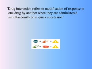 Drug Interactions.ppt hospital and clinical pharamcy | PPT