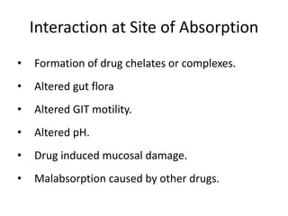 Drug_Interactions [Autosaved].pptx pharmacology | PPT