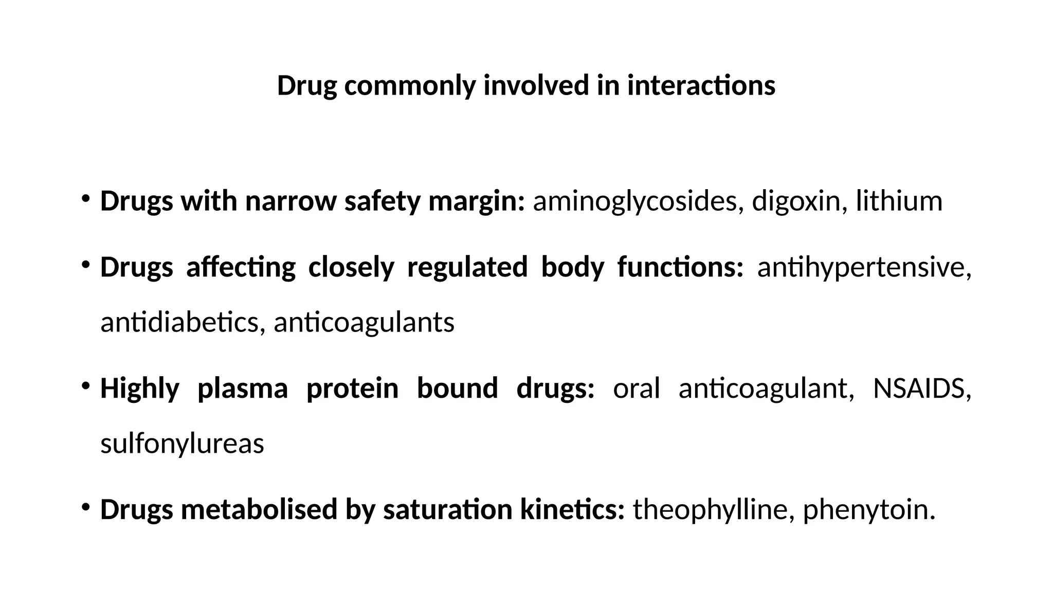 DRUG INTERACTIONS AND FACTORS CONTRIBUTING DRUG INTERACTIONS | PPT