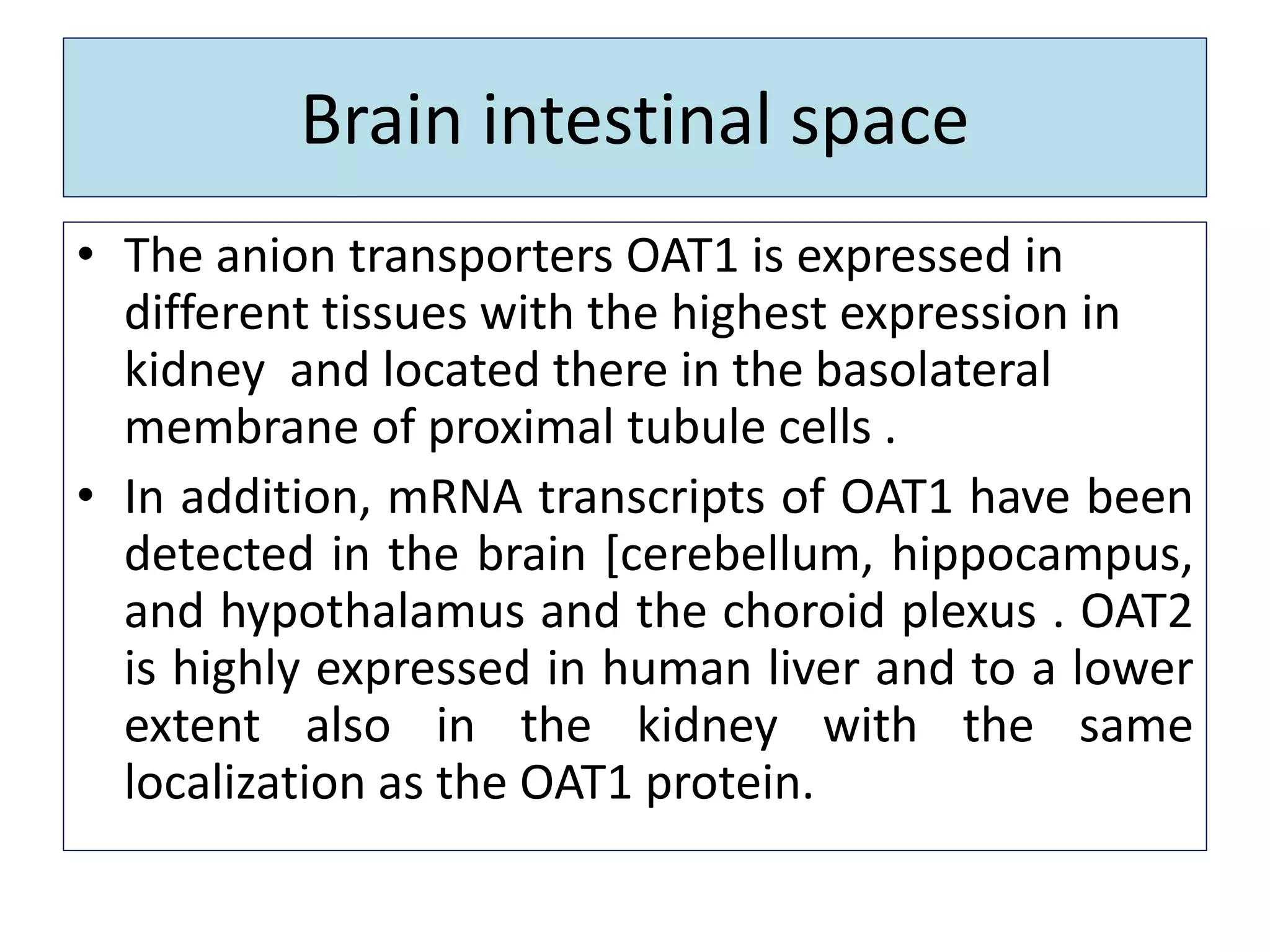 Drug interactions linked to transporters | PPTX