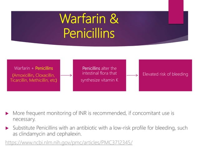 Drug interactions of Warfarin | PPTX