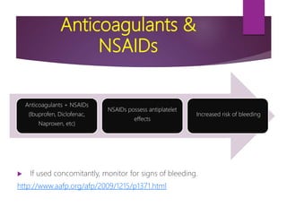 Drug interactions of Dabigatran | PPTX