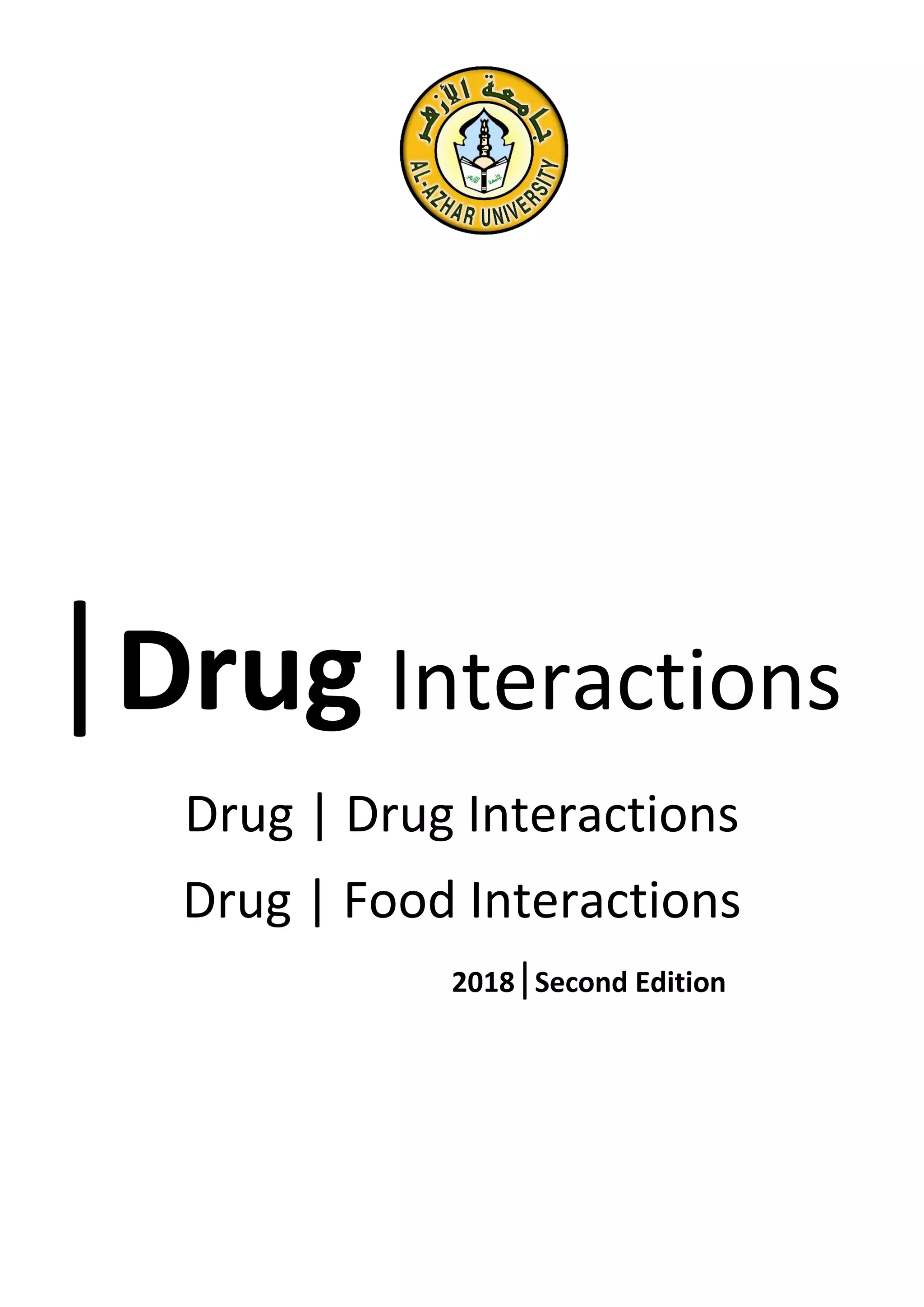 Drug Interactions Book - pdf | PDF