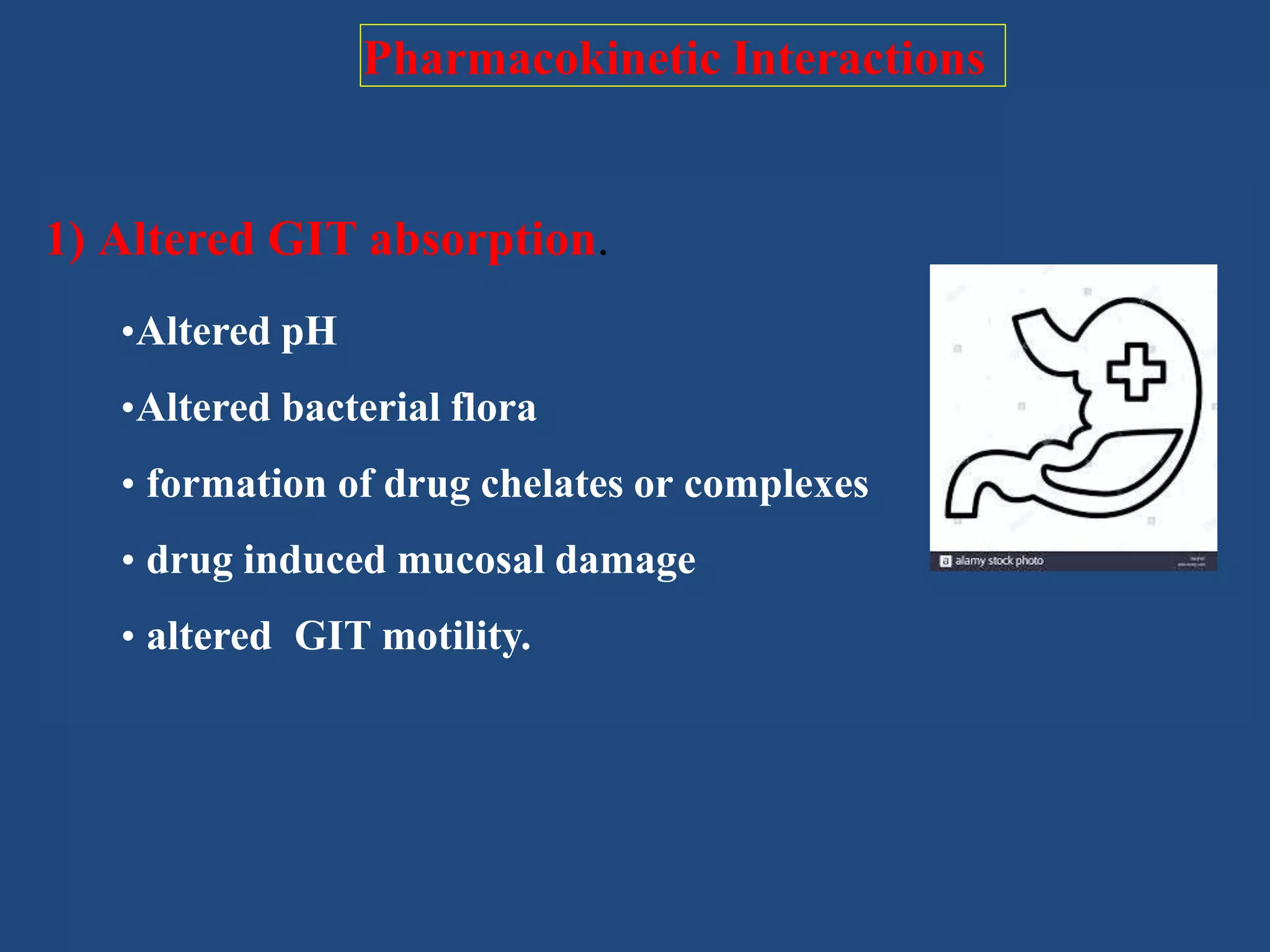 Drug interactions: types & mechanisms | PPTX