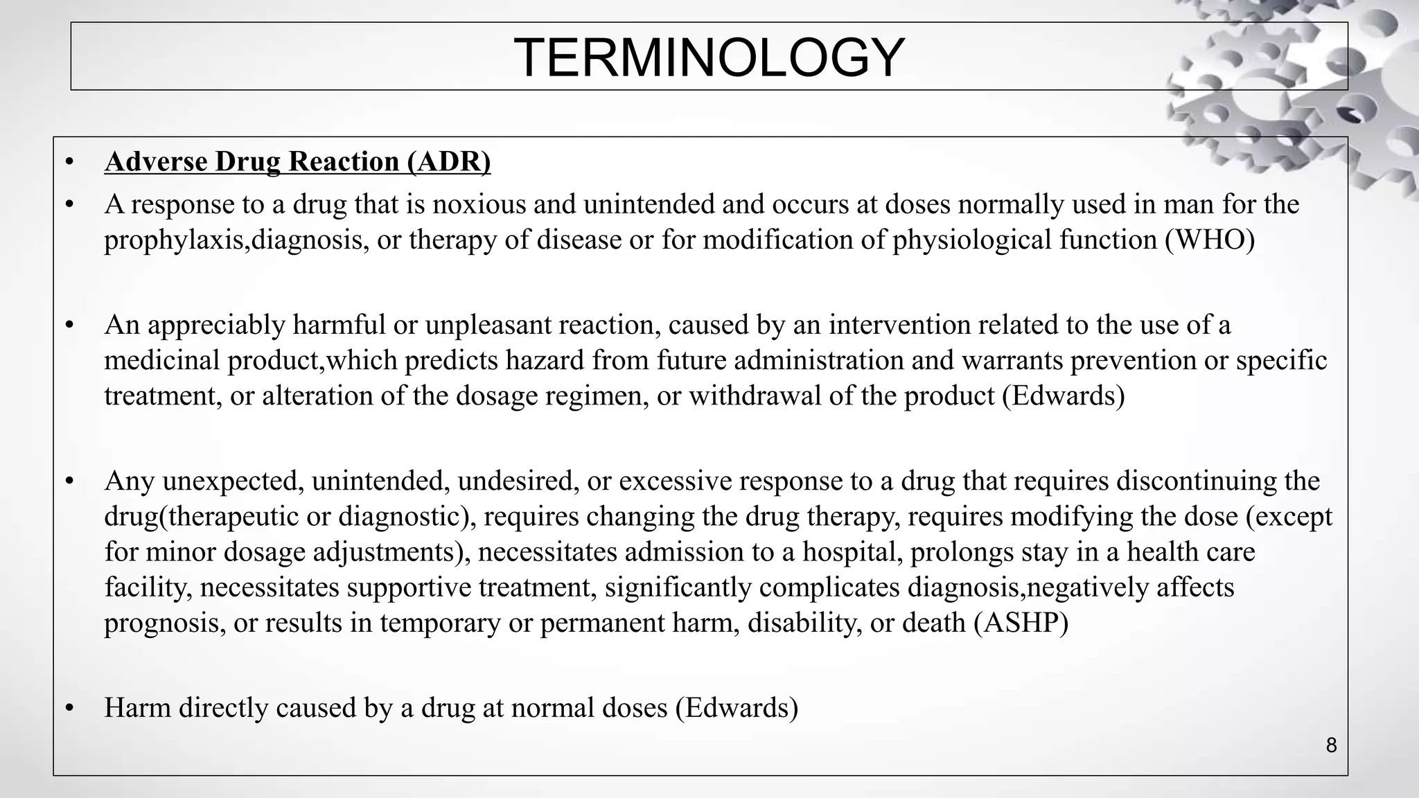 Drug intolerance | PPTX