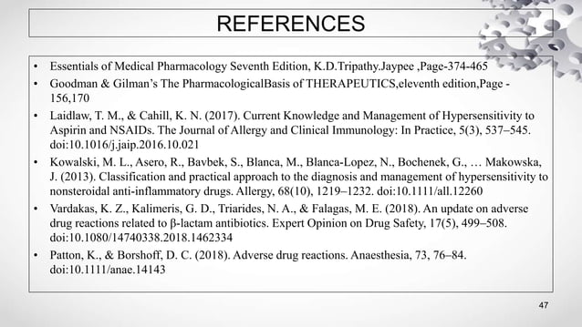 Drug intolerance | PPTX