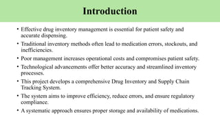 Drug Inventory and Supply Chain Tracking System.pptx
