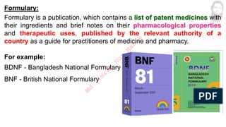 Drug Literature and Publications (Pharmacognosy) MANIK | PPT