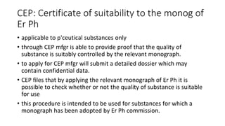 Drug master file | PPTX