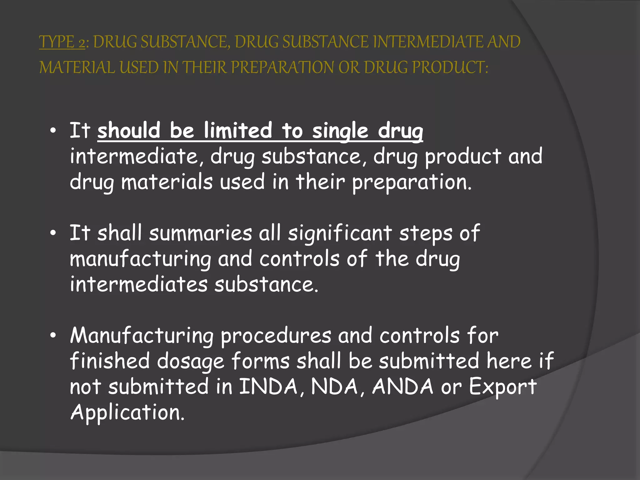 DRUG MASTER FILE | PPTX