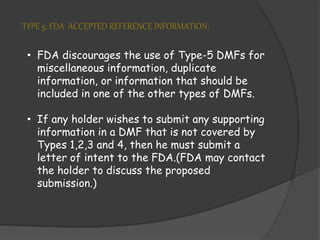 DRUG MASTER FILE | PPTX