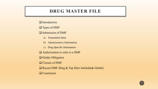 Drug Mater File | PPT