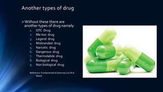 Drug medicine pharmaceuticals | PPTX