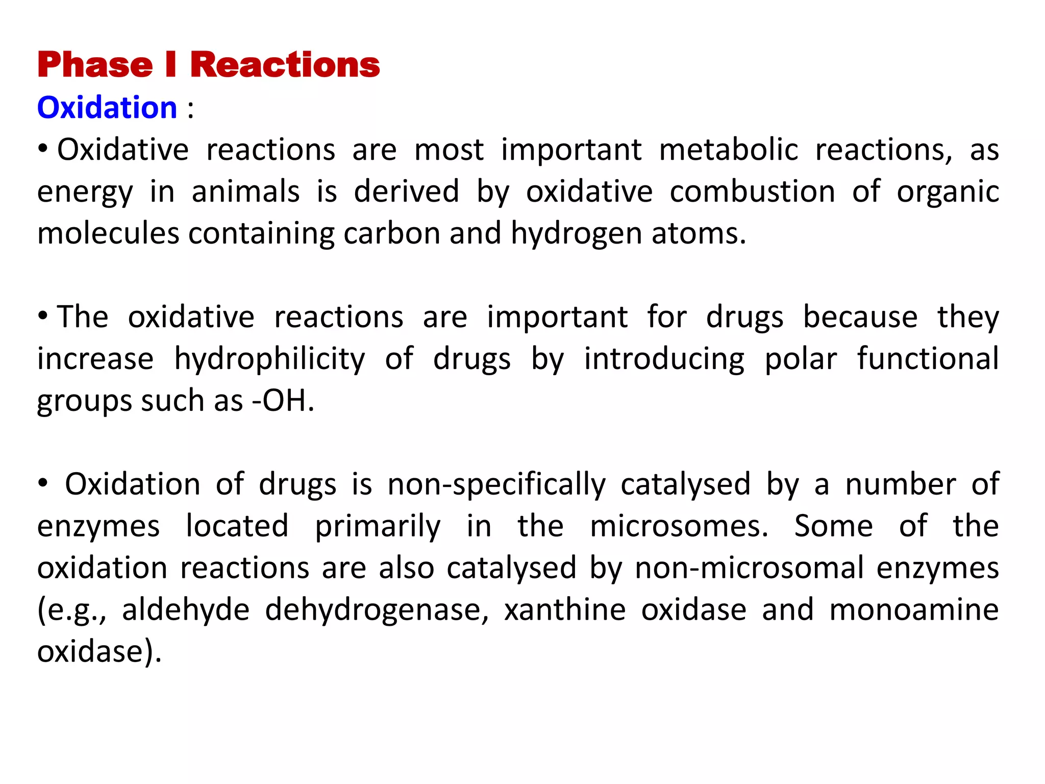 Drug metabolism | PPTX