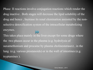 Drug metabolism | PPT