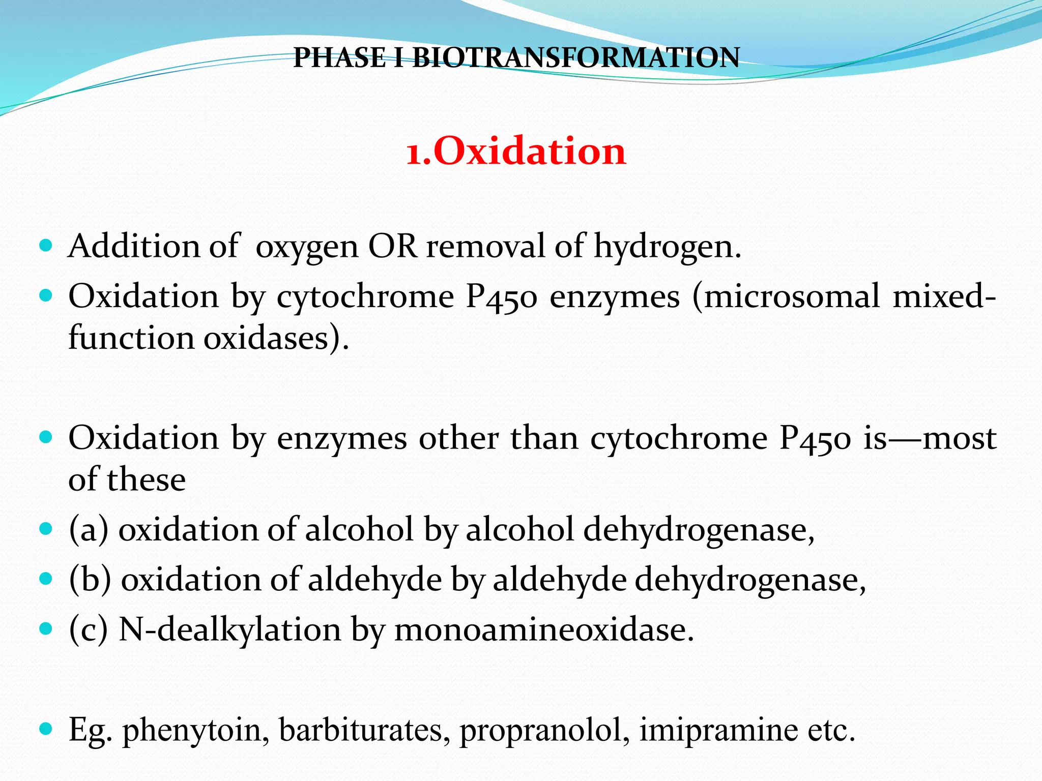Drug metabolism | PPTX