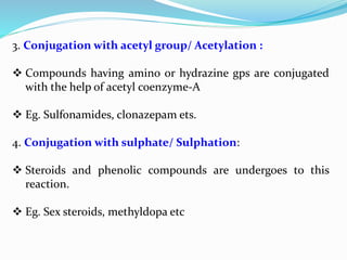 Drug metabolism | PPTX