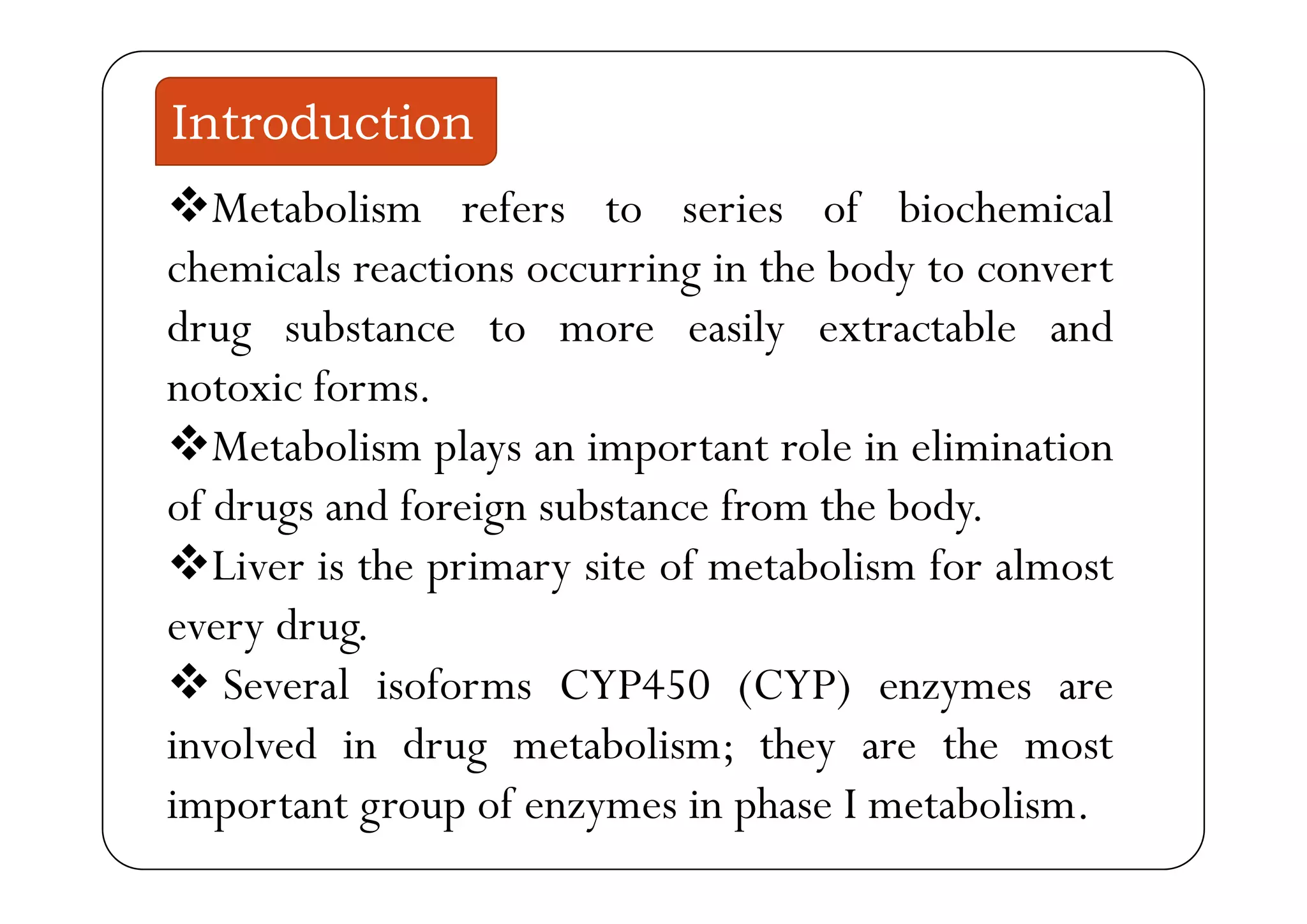 Drug metabolism-Medicinal Chemistry | PDF