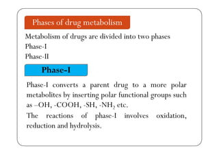 Drug metabolism-Medicinal Chemistry | PDF