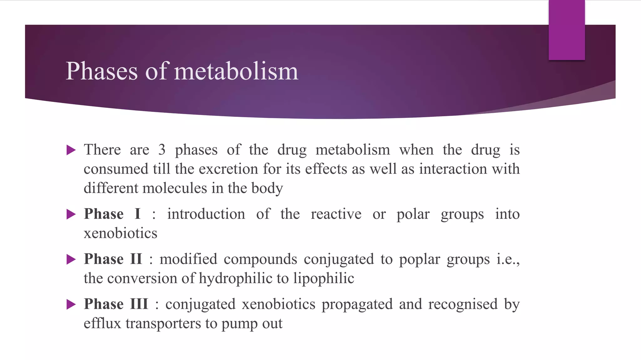 Drug metabolism | Pharmacokinetics | Drug discovery | Bioinformatics | | PPT