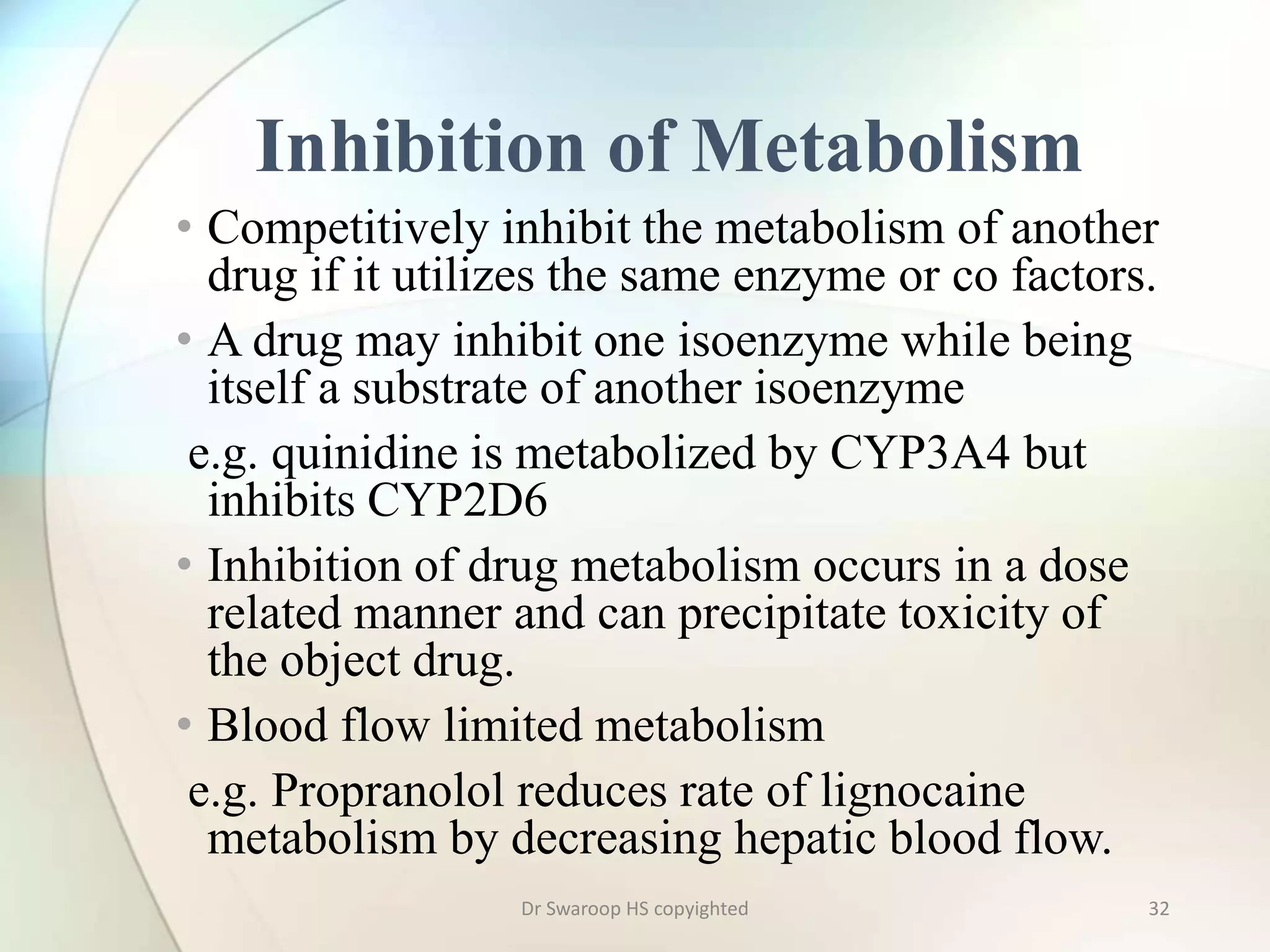 Drug metabolism | PPTX