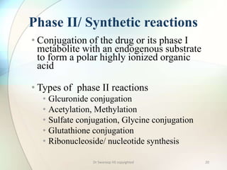 Drug metabolism | PPTX
