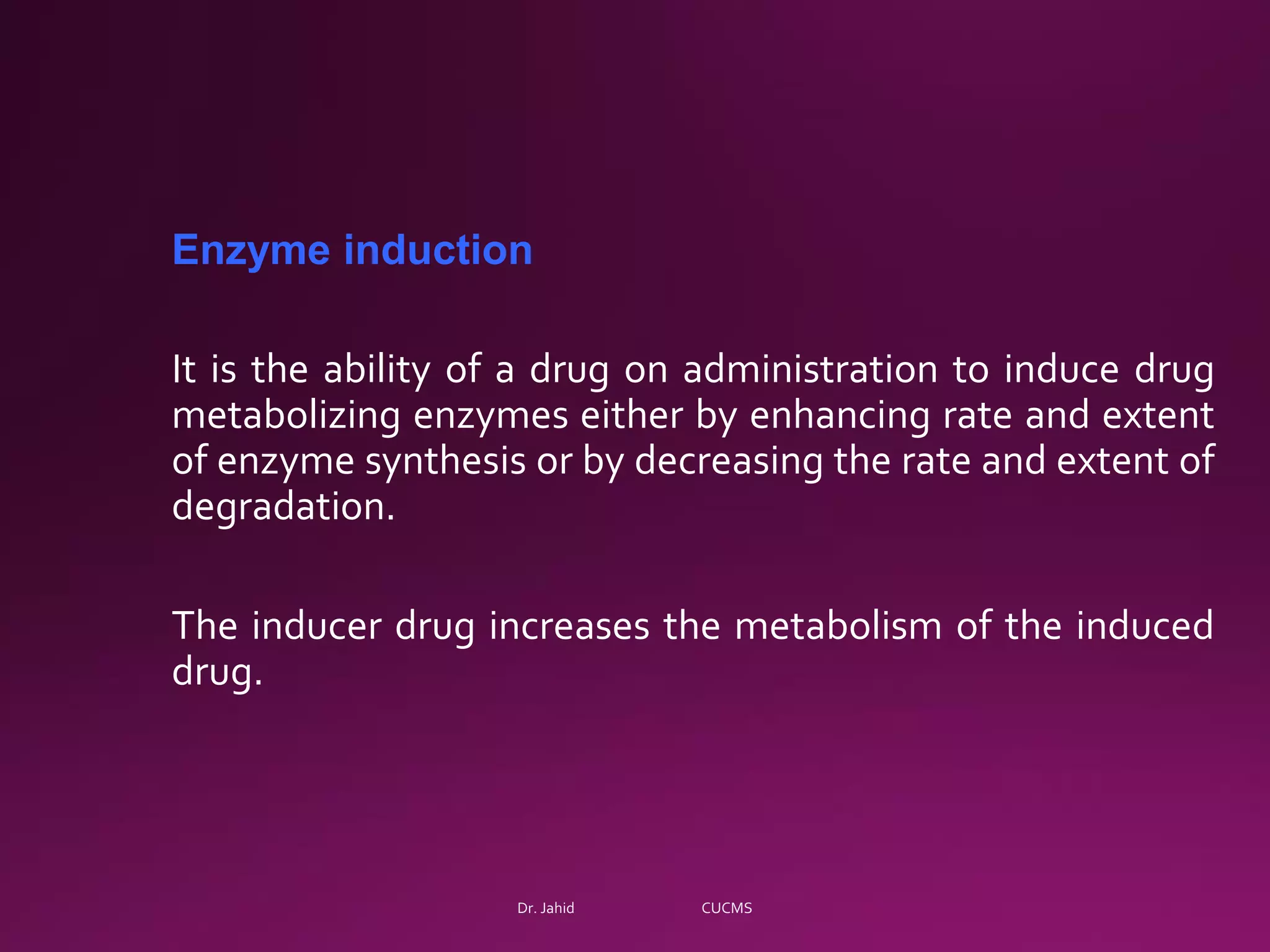 Drug metabolism & elimination 18 final copy | PDF