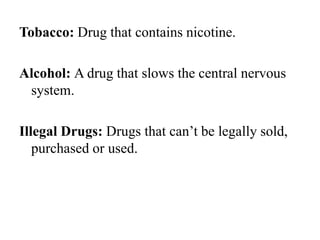 Drug Misuse and Abuse (sir ali).pptx