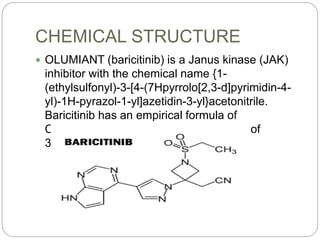 Drug monograph of olumiant | PPTX