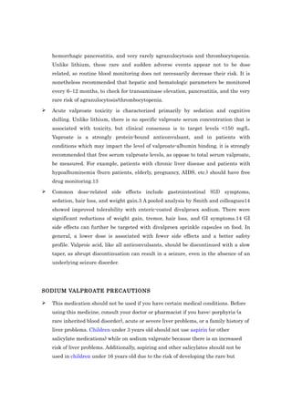 SODIUM VALPROATE | DOC