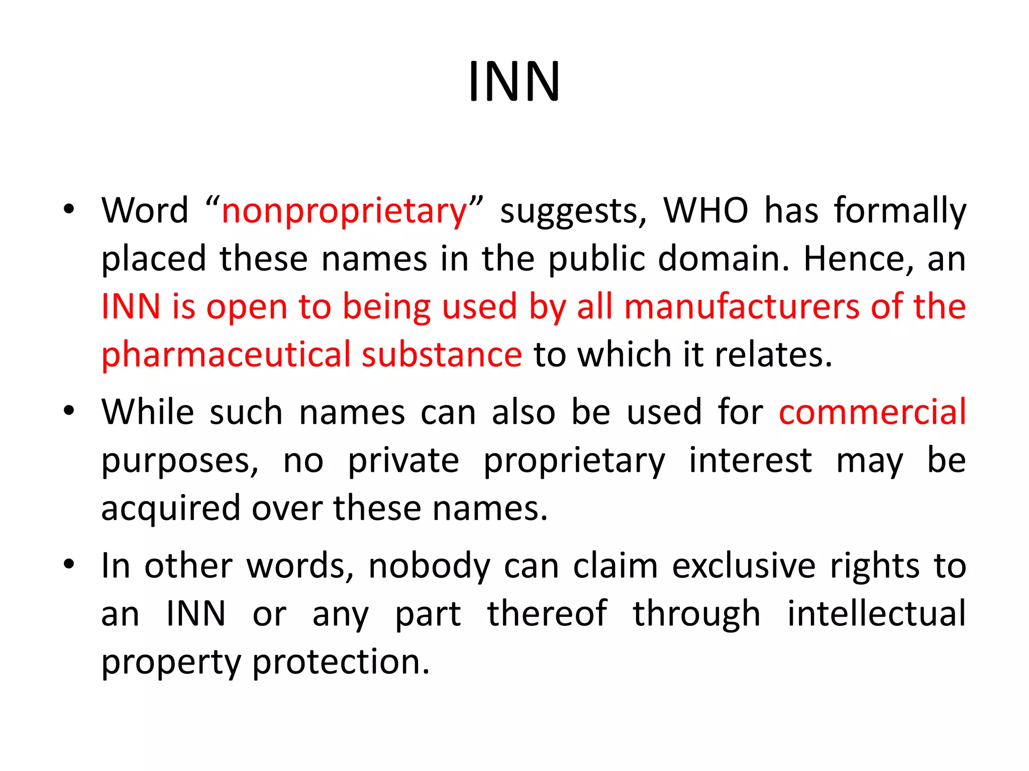 Drug nomenclature .ppt
