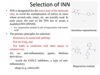 Drug nomenclature .ppt