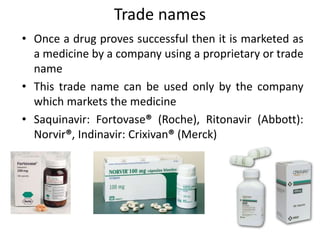 Drug nomenclature .ppt
