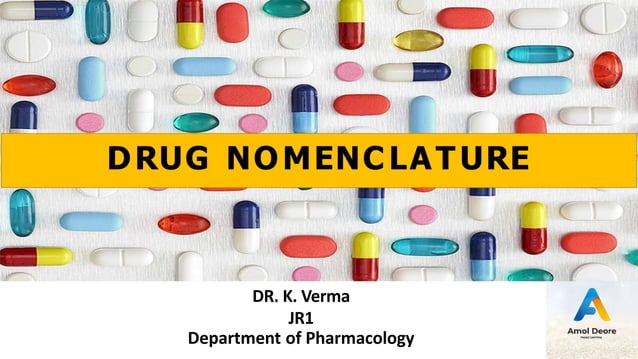 Drugnomenclature Powerpoint Presentation Pptx Ppt