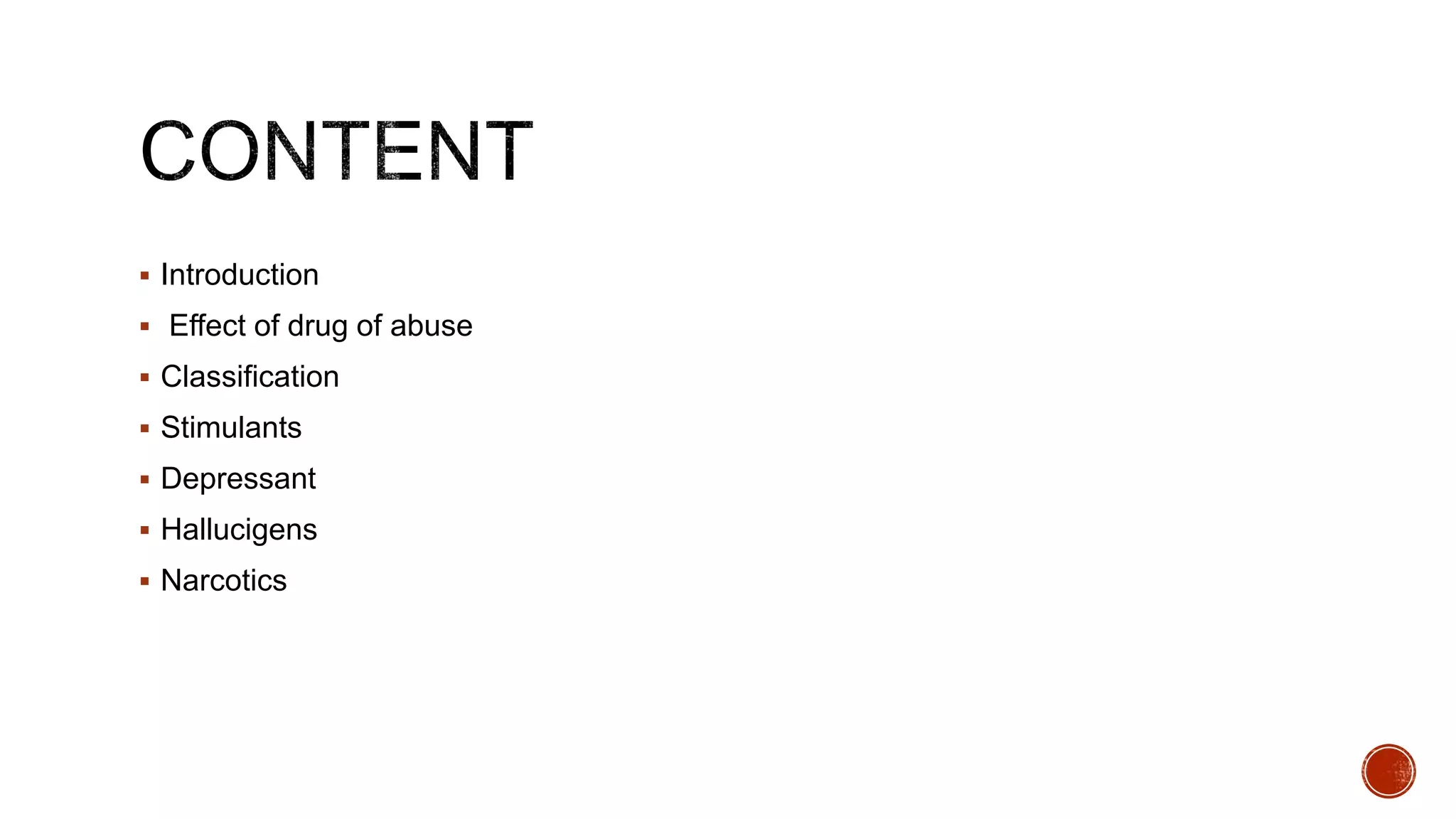 Drug of Abuse | PPTX