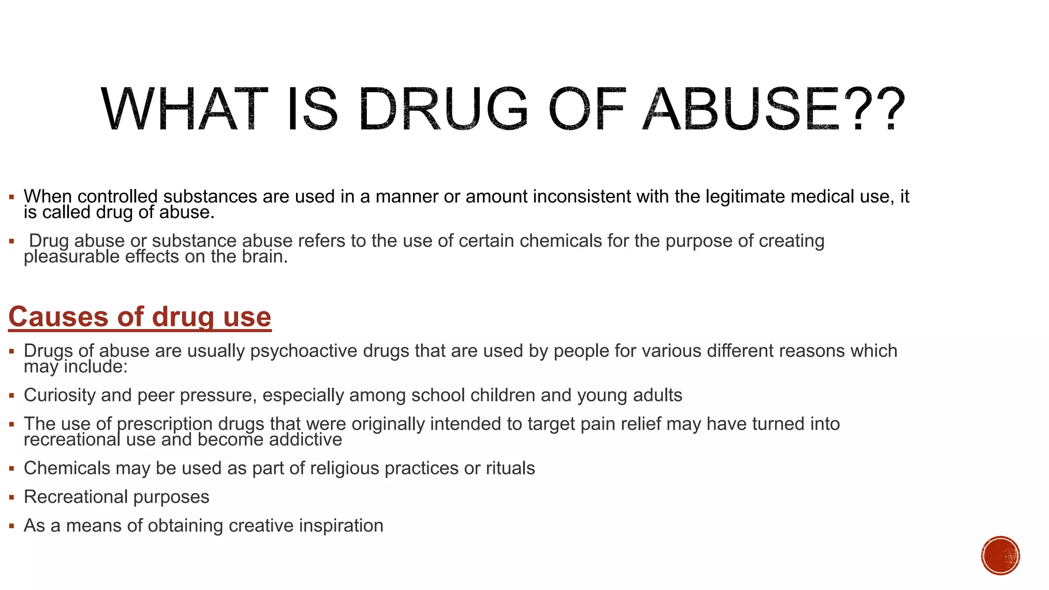 Drug of Abuse | PPTX | Illegal Drugs, Tobacco, eCigarettes, Vaping ...