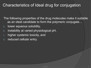 Drug polymer conjugate in drug delivery | PPTX