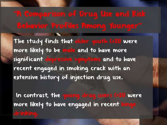 Drug social problem among teenagers | PPTX