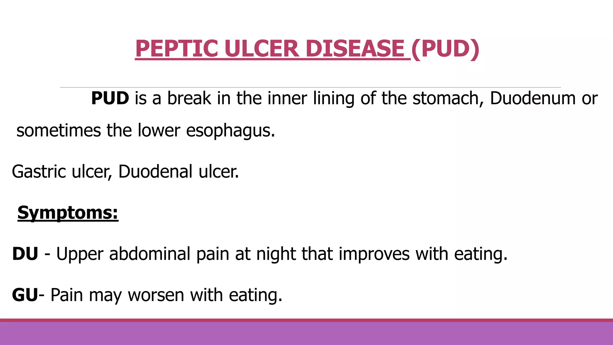 Peptic Ulcer Drugs | PPTX