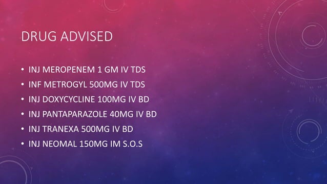 Drug presentation on doxycycline (for the medical students ) | PPTX ...