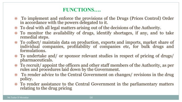 Drug price control order 2013 | PDF