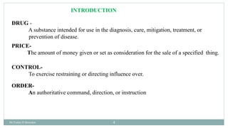 Drug price control order 2013 | PDF