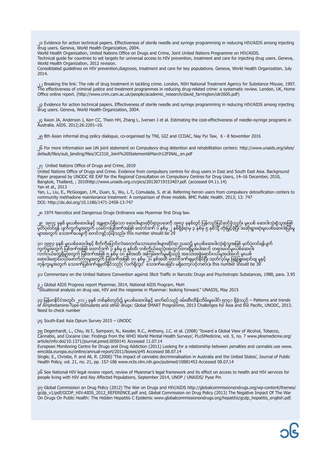 Drug problems in myanmar 5 key interventions that can make a difference | PDF